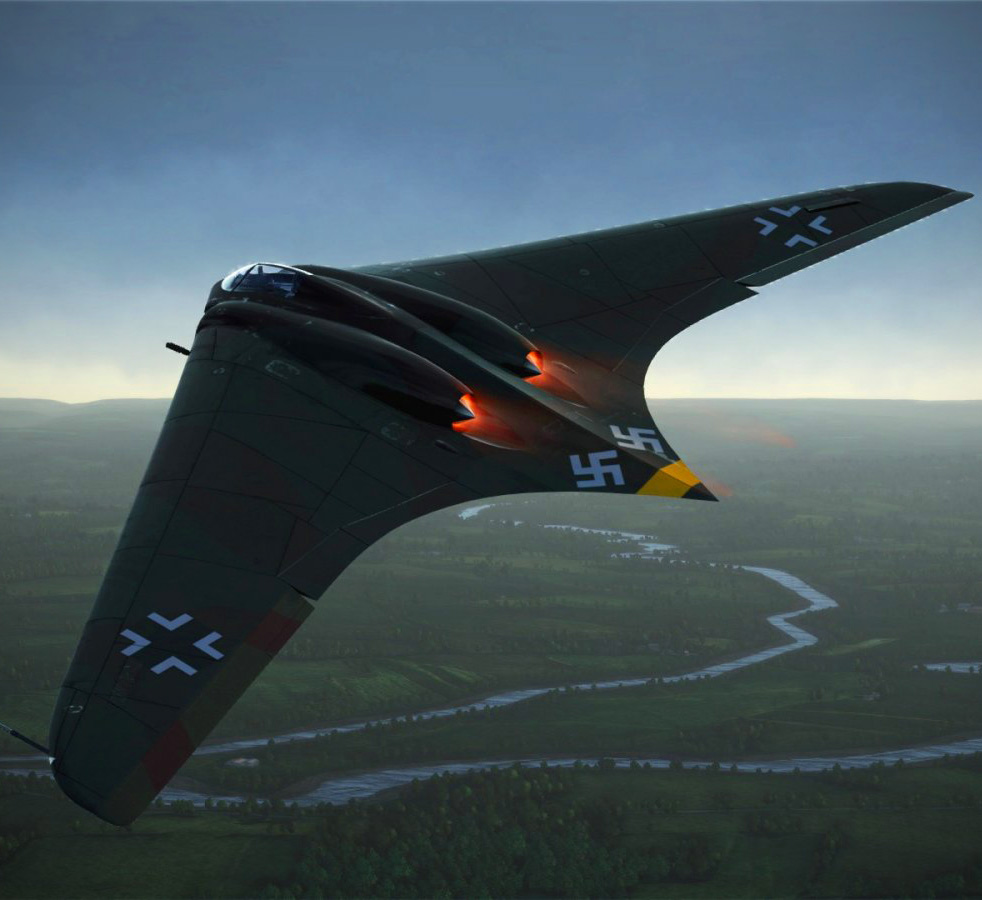 Before the B-2 Stealth Bomber, The Top Secret Horten Ho 229 Existed in ...