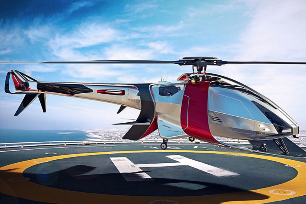 If Tesla Made an All-Electric Helicopter, This is What it Might Look ...