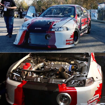 Tuning Shop Transforms Honda Civic Into Lamborghini Aventador Knockoff ...