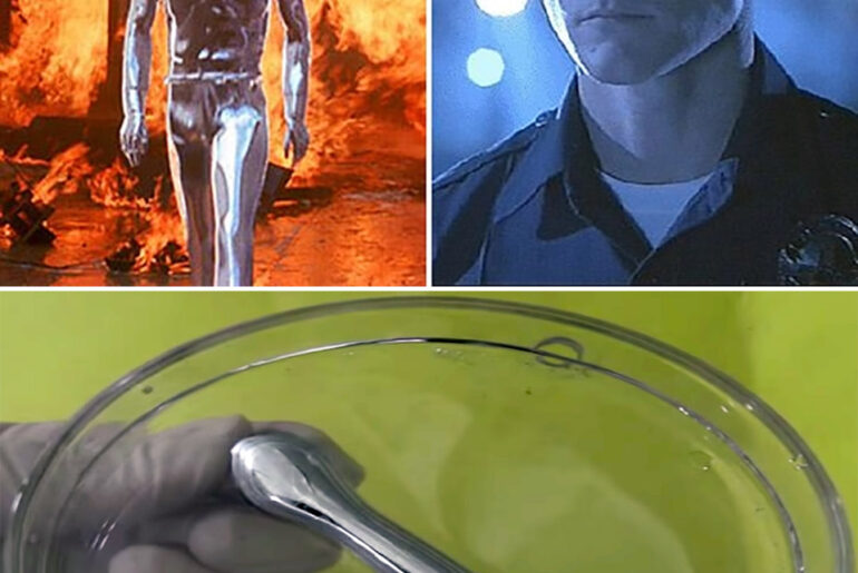 Researchers Develop Terminator-Like Liquid Metal That Can be Moved and ...