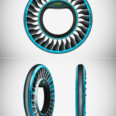 Goodyear's Futuristic reCharge Tire Can Repair Itself from the Inside ...
