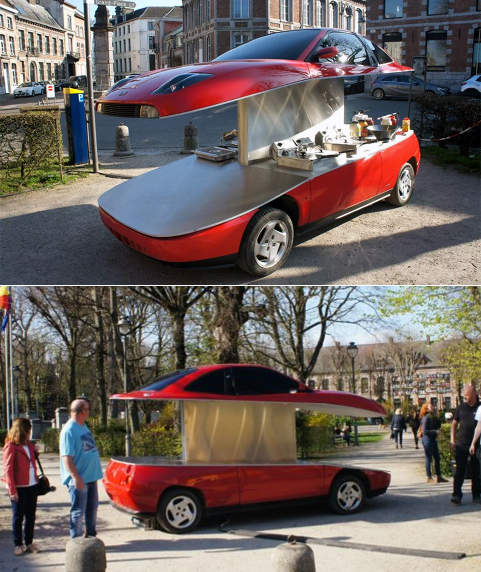 This Started as a Normal Fiat Coupé, But After Lots of Work, It was ...