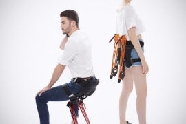 LEX Bionic Wearable Chair Attaches to Your Backside, Raises Over $140K ...