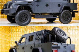 Heavily Armored Mercedes-Benz G500 4x4² ENOK P1 is Ready to Fight ...