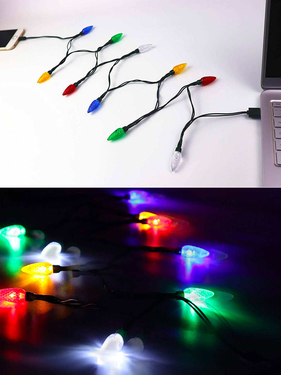 Yage Tale LED Christmas Light Phone Charger Might be the Strangest Yet ...