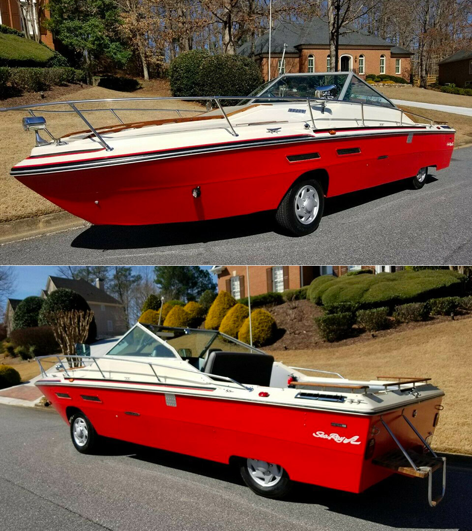 The Boatcar is Real and Fully Street-Legal, Here's an Up-Close Look ...