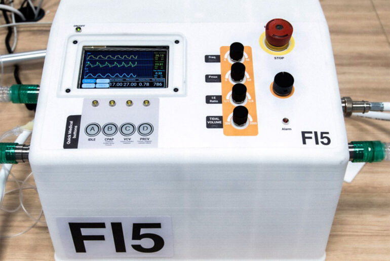 Ferrari Unveils Open-Source FI5 Ventilator, Developed in Just 5-Weeks ...