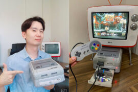 Gamer Combines Sony PlayStation and SNES, Creates Custom-Built Super ...