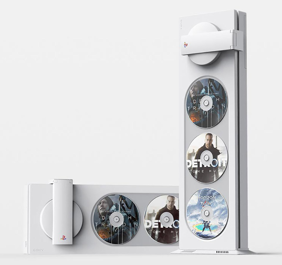 PlayStation x CD Player Game Console Lets You Switch Between Multiple ...