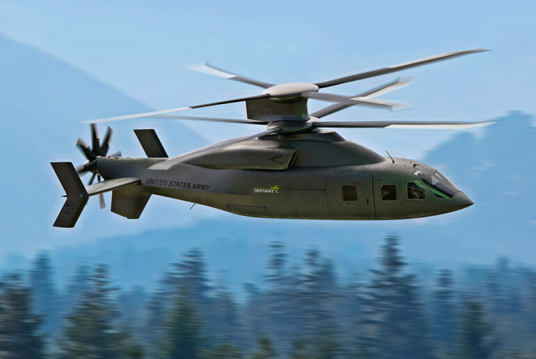 Sikorsky-Boeing DEFIANT X Advanced Assault Helicopter Revealed - TechEBlog