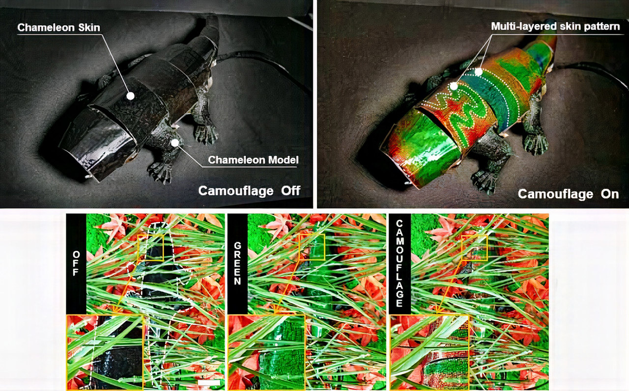 Bizarre Color-Changing Chameleon Robot Can Easily Camouflage Itself ...