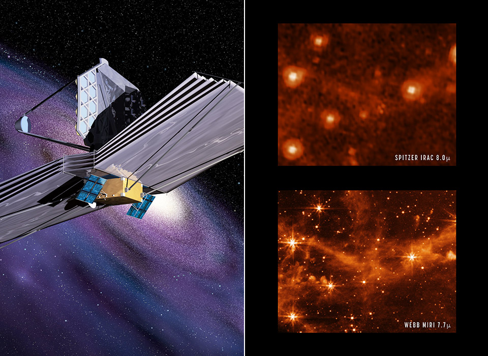 Fully-Aligned James Webb Space Telescope MIRI Shows How Much Clearer It ...