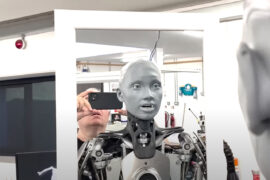 Engineered Arts' Ameca AI Humanoid Robot Showcases Numerous Facial ...