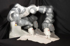 AI-Powered Laundry Folding Robot Debuts, Still Not as Fast as Humans ...