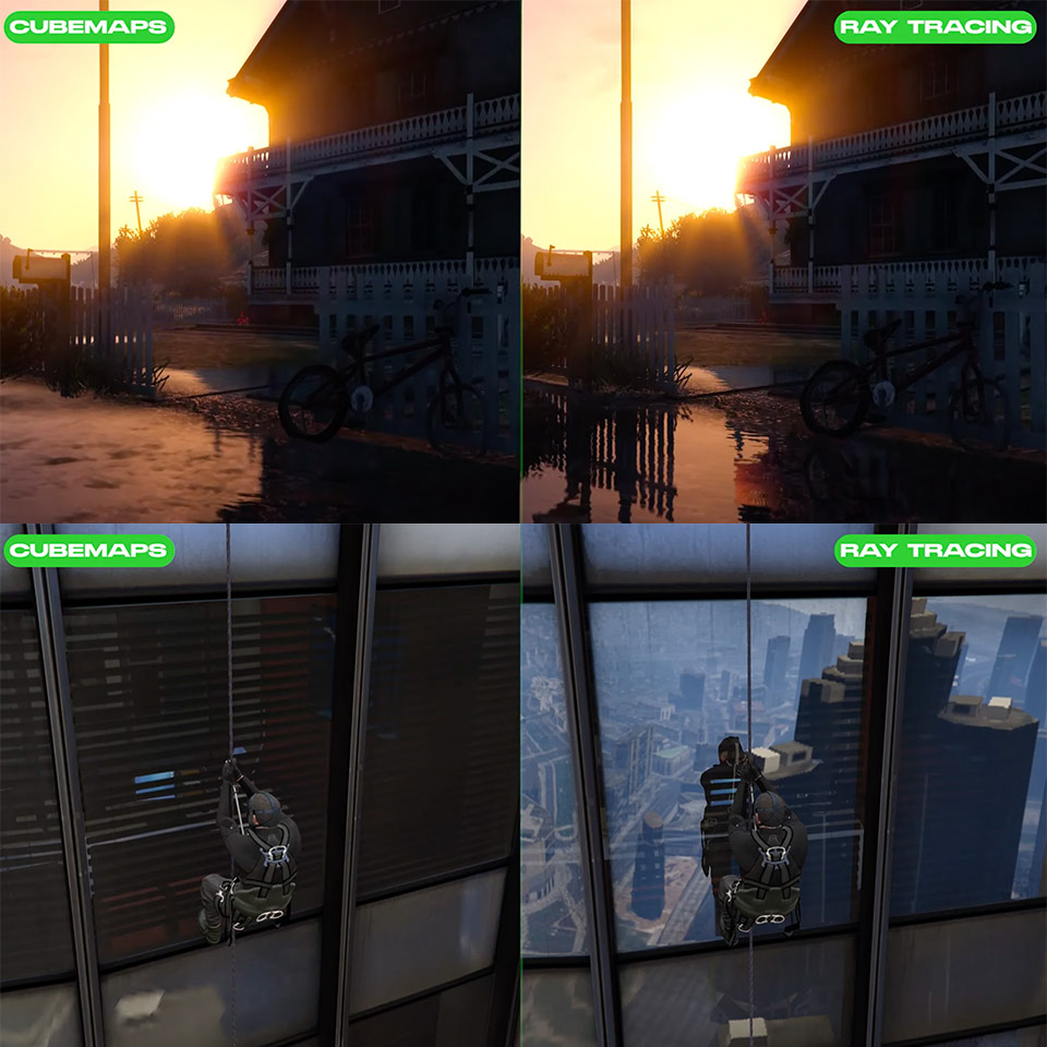 Grand Theft Auto 5 Ray-Tracing Update Released, Here's a Side-by-Side ...