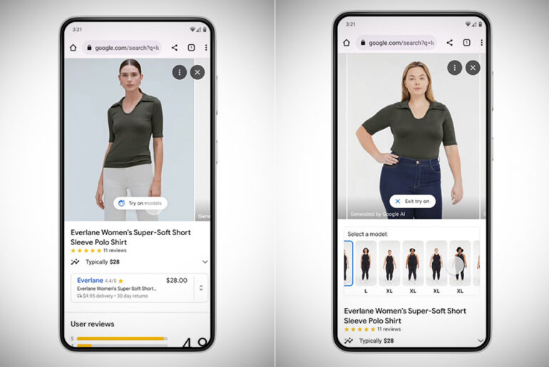 Google Try-On Leverages the Power of Generative AI to Let You Preview ...