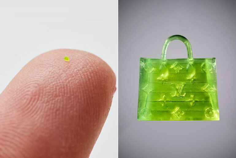 MSCHF Microscopic Handbag Smaller Than a Grain of Salt Sells for Nearly ...