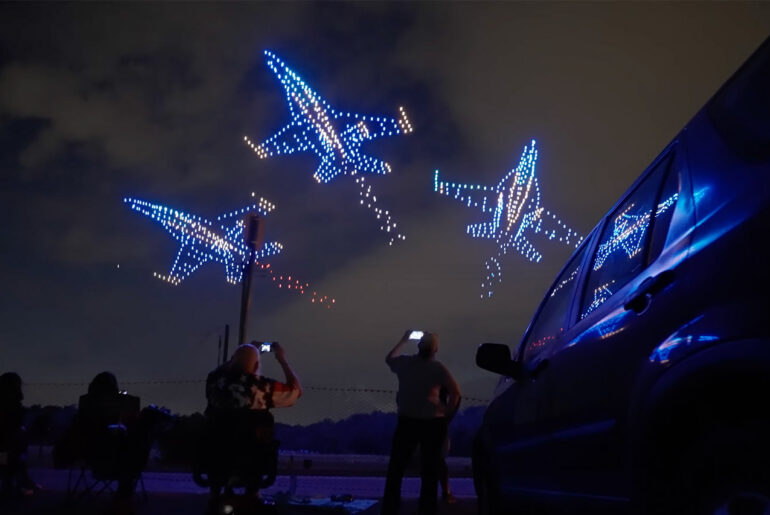 Sky Elements Drone Shows Sets New Guinness World Record Using 1,002 LED ...