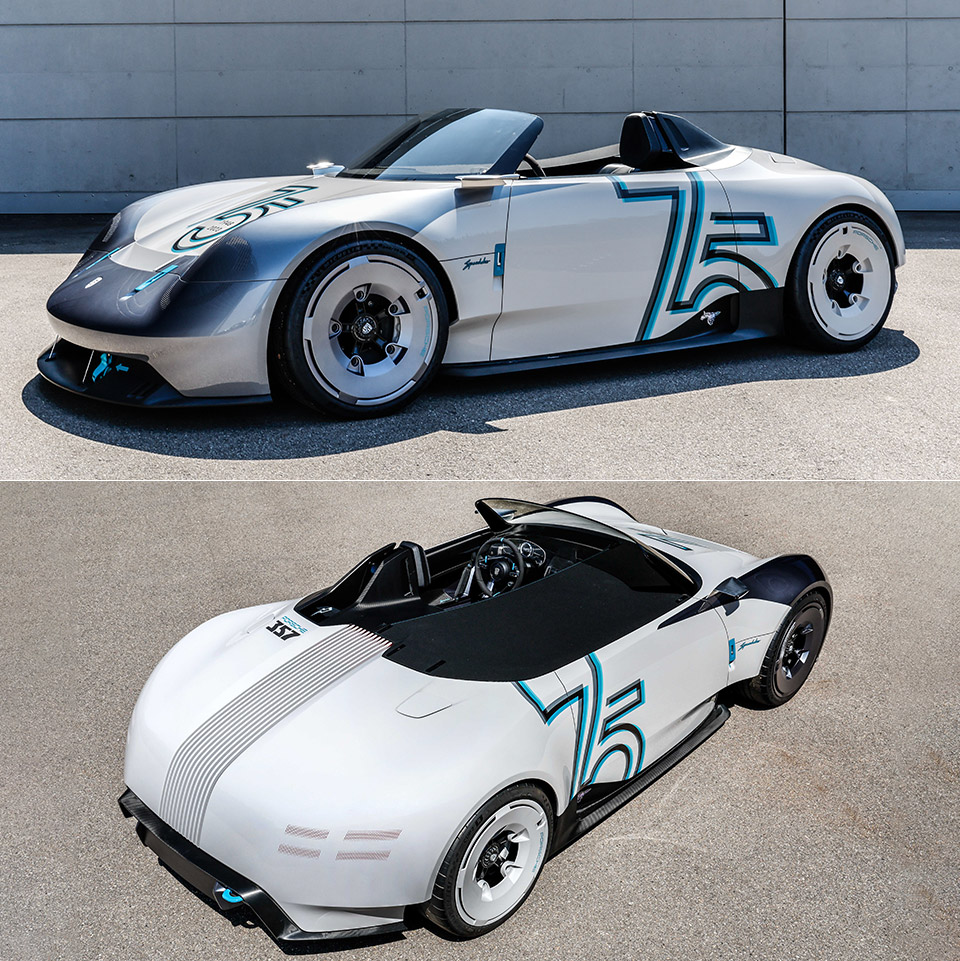 All-Electric Porsche Vision 357 Speedster Concept Revealed, Has Mission ...
