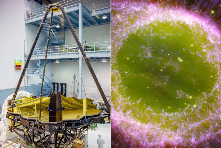 James Webb Space Telescope Captures Stunning Image of The Ring Nebula (Messier 57) - TechEBlog