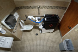 Autonomous SOMATIC Robot Demonstrates its Bathroom Cleaning Skills ...