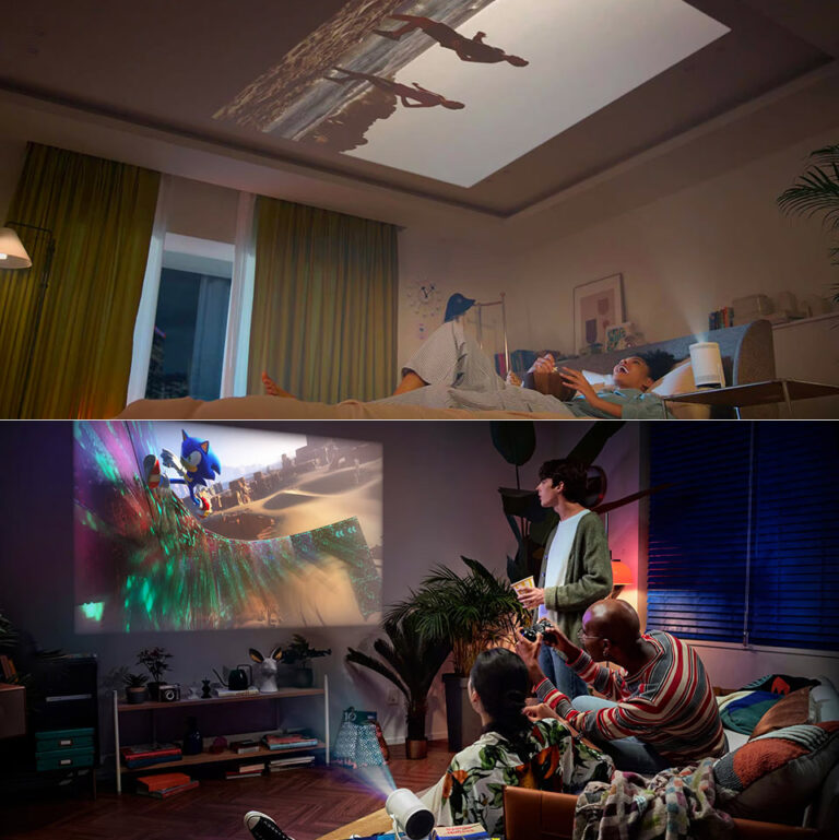 LG CineBeam Qube 4K Projector Transforms Any Room Into a Cinema ...