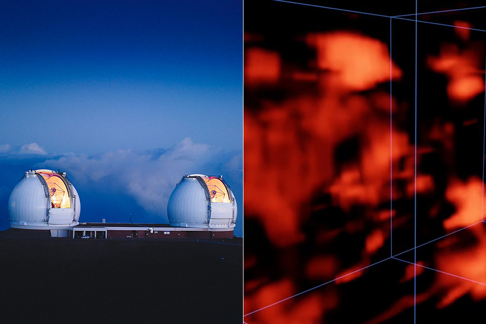 Astronomers Get Best Look Yet At The Cosmic Web A Filamentous Network