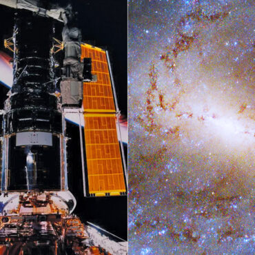 Hubble Captures Bright Barred Spiral Galaxy NGC 3783 Located 130 ...