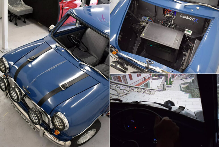 Engineer Turns Real The Italian Job-Themed Mini Cooper S Into Racing ...