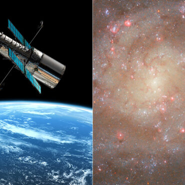 Hubble Captures Swirling Spiral Galaxy IC 4709 Located 240 Million ...