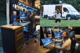 Digital Nomad Transforms Van Into Solar-Powered Home with ASUS ROG ...