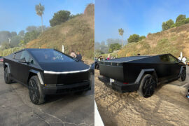 Matte Black Tesla Cybertruck Sighting Could Mean More Color Options in ...