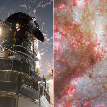 Hubble Captures Barred Spiral Galaxy That Looks Like a Giant Galactic ...