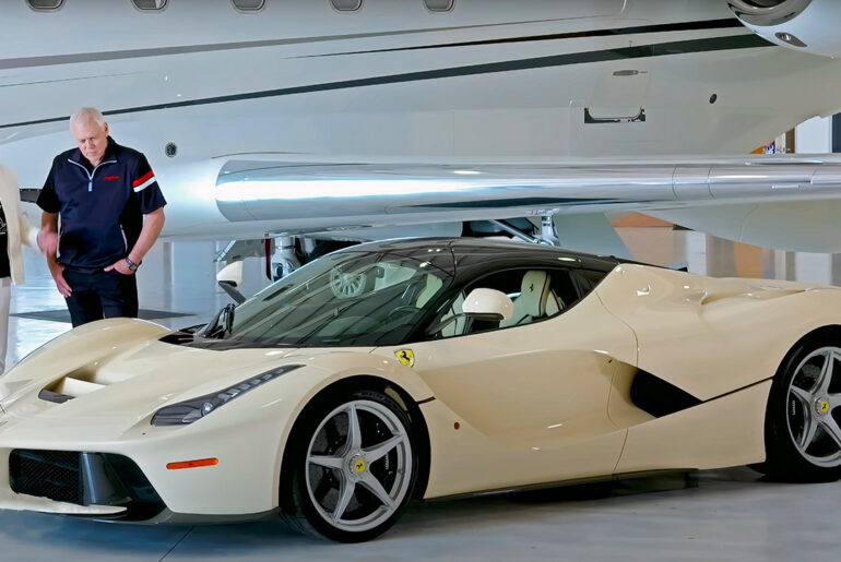 One-Off Avorio Cream LaFerrari Owned by Van Halen's Sammy Hagar Headed ...