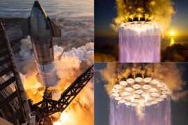 Up-Close Look at SpaceX Starship Successfully Firing All 33 Raptor ...