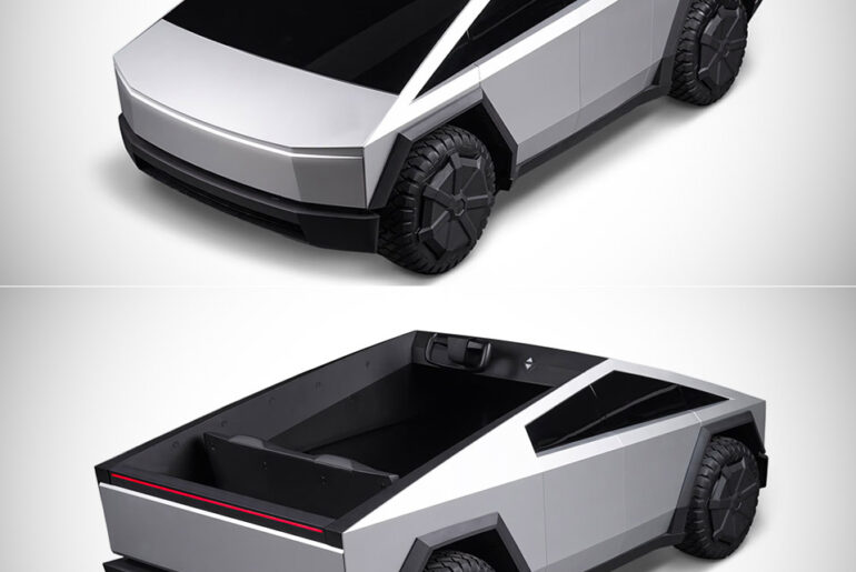 Tesla Cybertruck for Kids Costs 1 500 and Can Hit 10MPH Immediately Sells Out TechEBlog