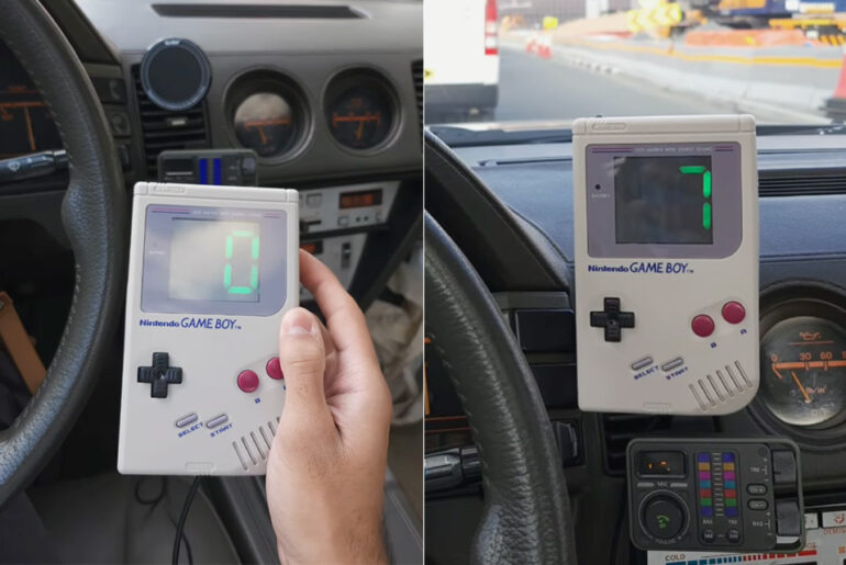 Auto Enthusiast Turns Nintendo Game Boy Into Functional Speedometer for ...