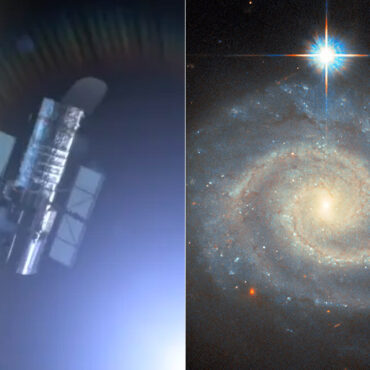Hubble Captures Swirling Spiral Galaxy IC 4709 Located 240 Million ...