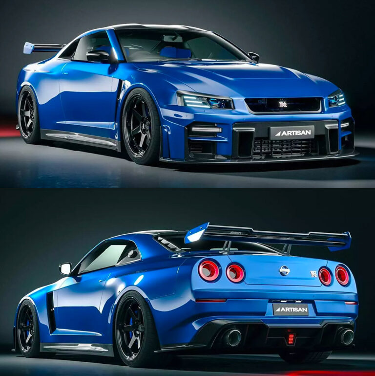 Nissan Skyline GT-R R32 EV Has Dual Electric Motors Making 429HP - TechEBlog