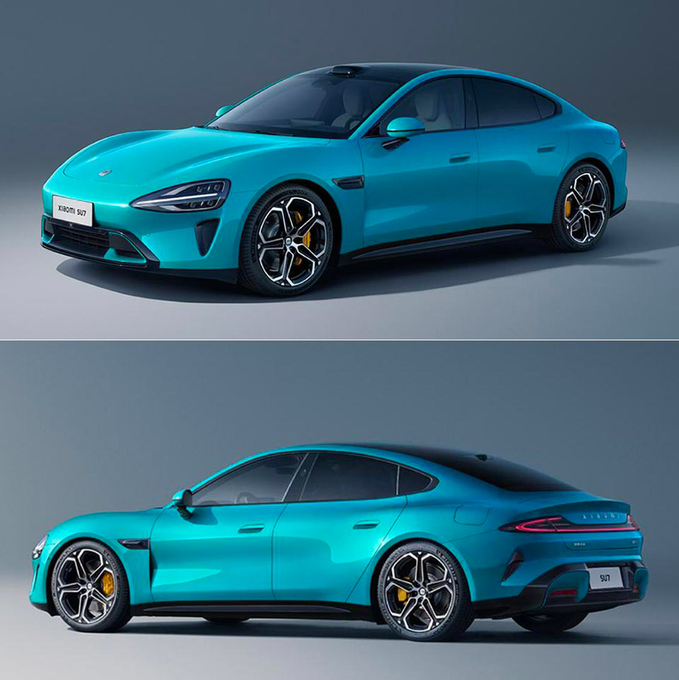 Xiaomi SU7 is Company's First Electric Vehicle, Has Up to 497-Mile ...