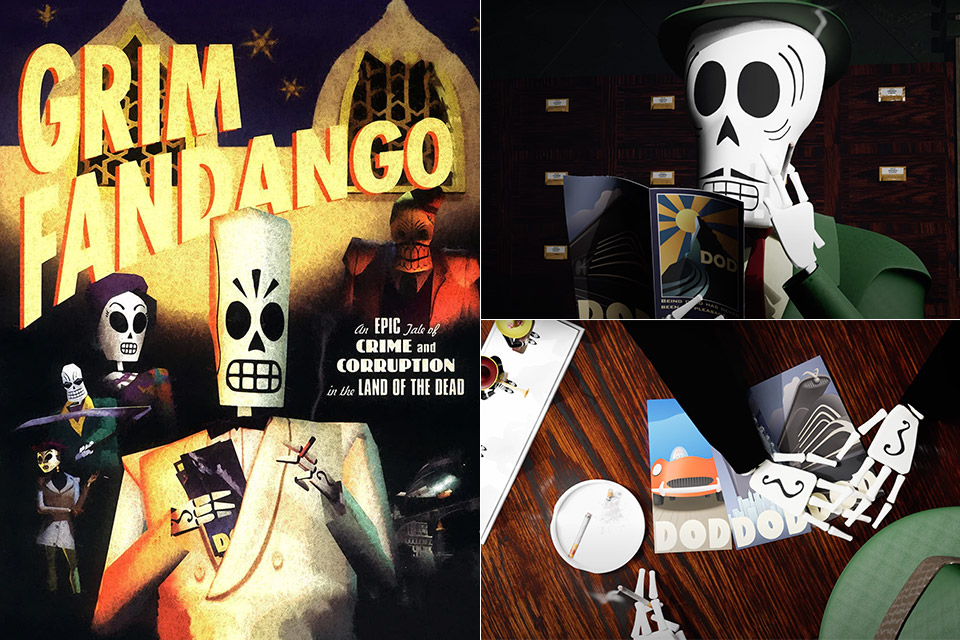 Grim Fandango Intro Gets Recreated in Unreal Engine 5 - TechEBlog