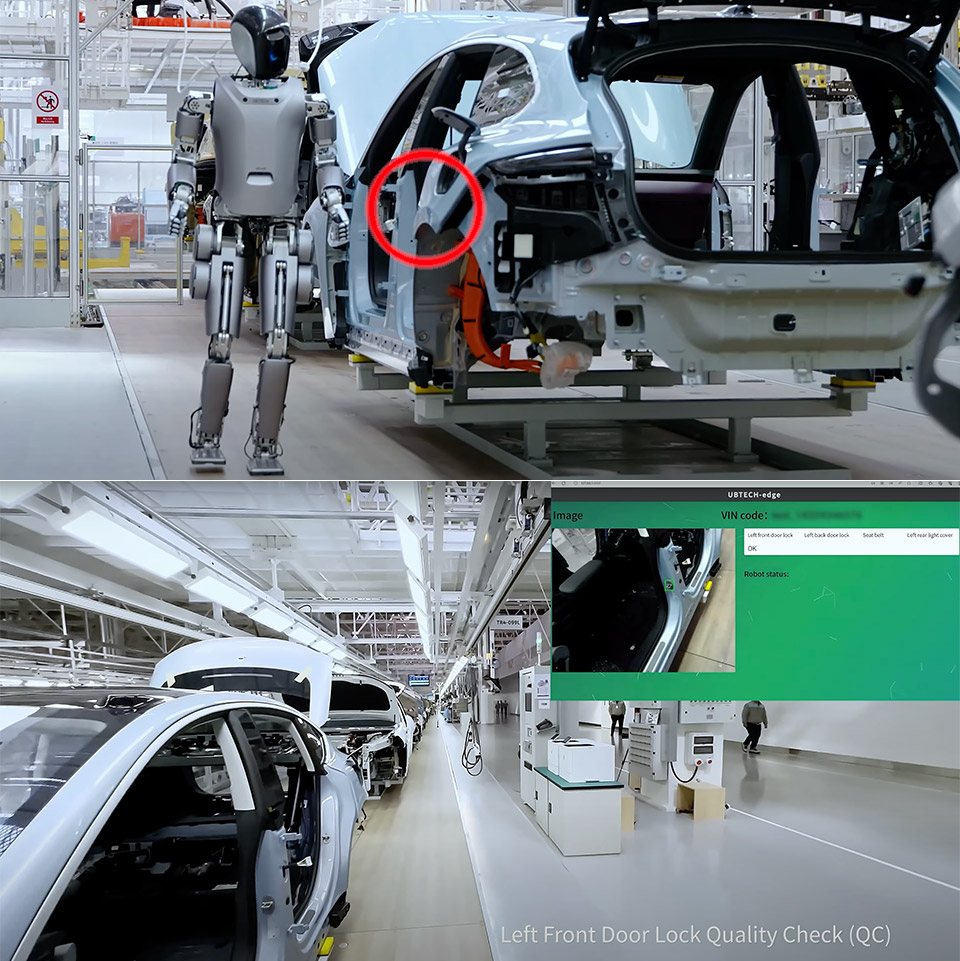 UBTech's Walker S Humanoid Robot Hits NIO's Production Line to Help ...