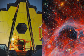 James Webb Space Telescope Observes Tendrils of Star-Forming Region NGC ...