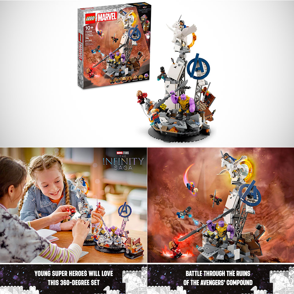 Don't Pay $100, Get the LEGO Marvel Endgame Final Battle Set (76266 ...
