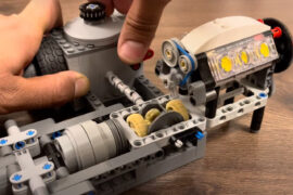 Auto Enthusiast Builds the World's First Working Turbocharged LEGO ...