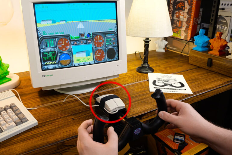 Bizarre Mouse Yoke is Perfect for Flight Simulators - TechEBlog