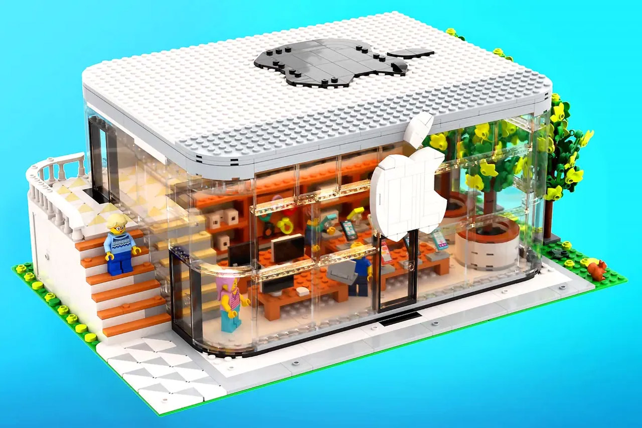 Fan-Made LEGO Apple Store Needs More Votes to Become a Real Ideas Set ...