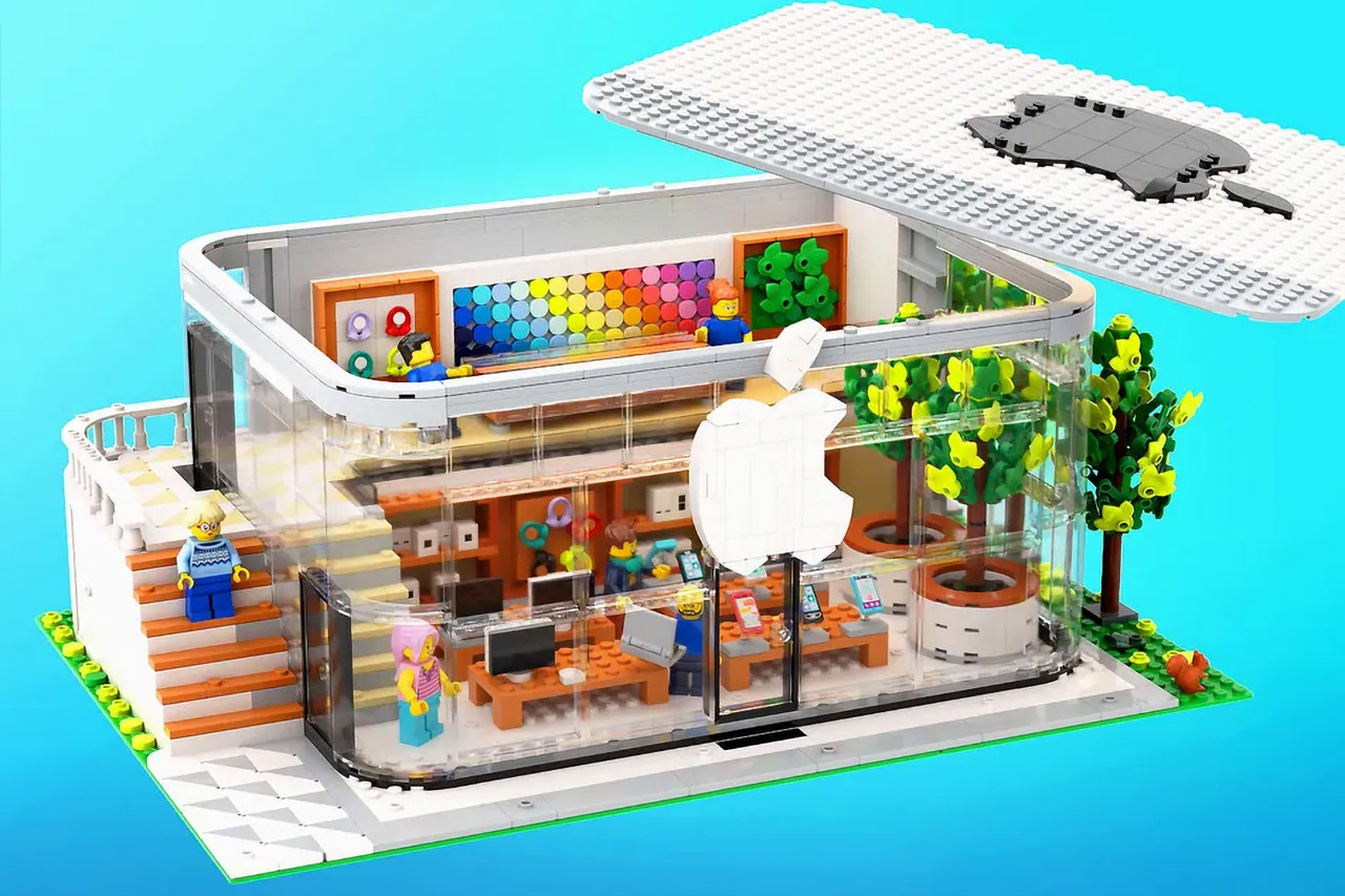 Fan-Made LEGO Apple Store Needs More Votes to Become a Real Ideas Set ...