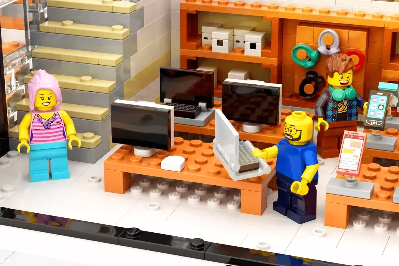 Fan-Made LEGO Apple Store Needs More Votes to Become a Real Ideas Set ...