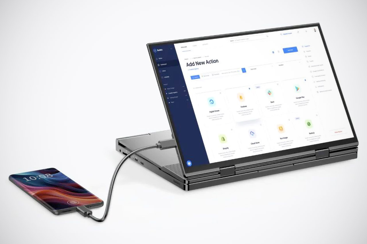 GPD Duo is Claimed to be World's First Dual Screen Laptop with Two OLED ...